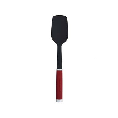 NEW KitchenAid Tools Silicone Spoon Spatula Empire Red 30cm | eBay