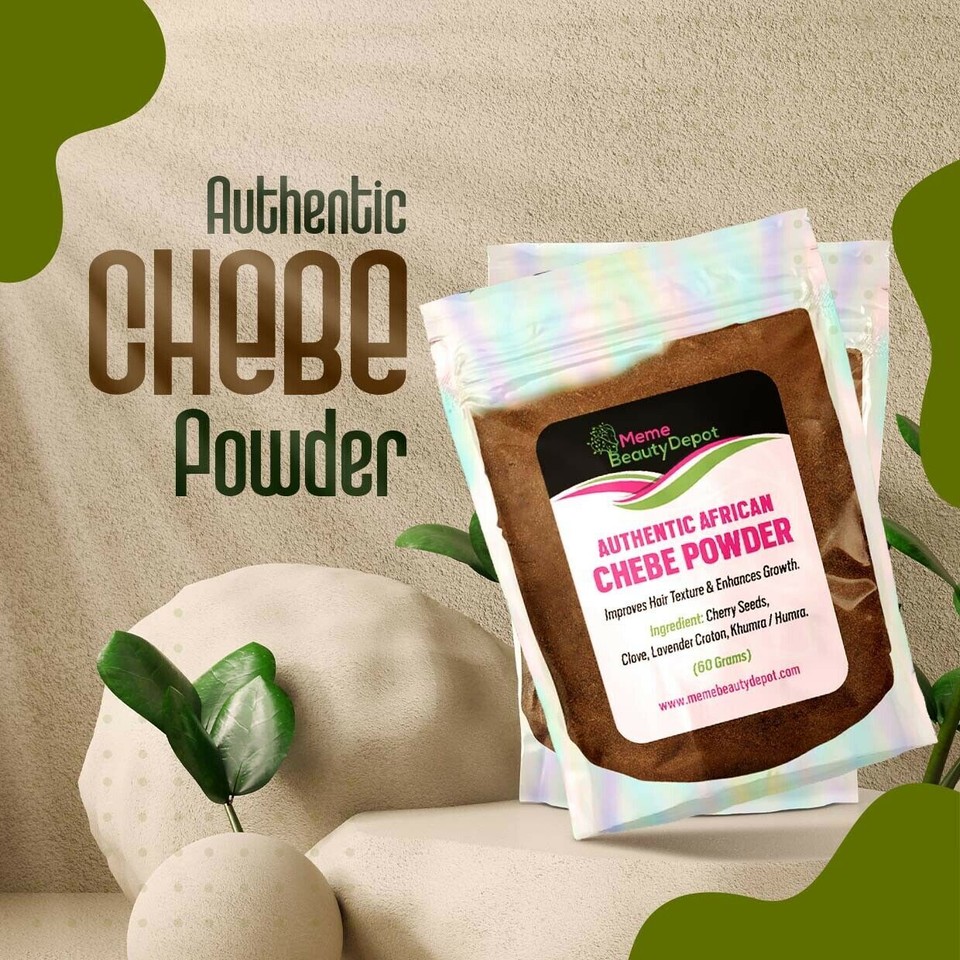 Authentic Chebe Powder promote fast hair growth, length retention. 60 ...