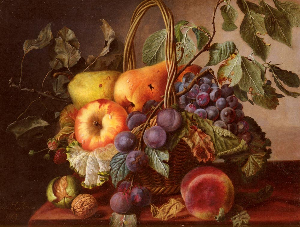 Famous Still Life Paintings Of Fruit
