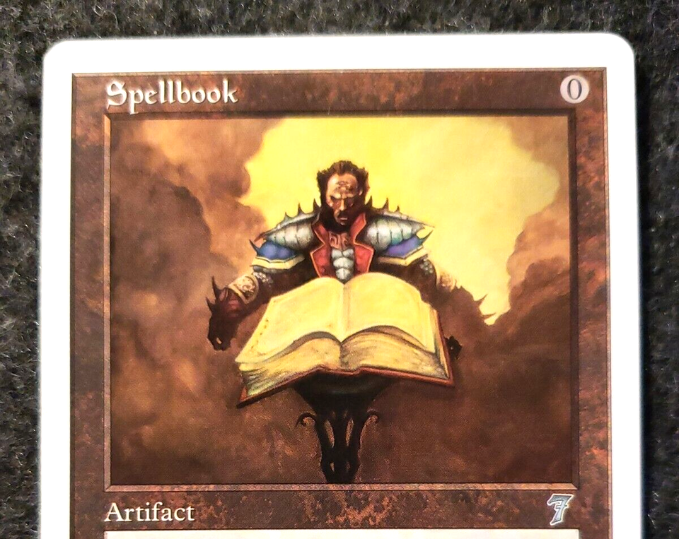 Spellbook 7th Edition NM Artifact NEVER PLAYED MAGIC THE GATHERING CARD ...
