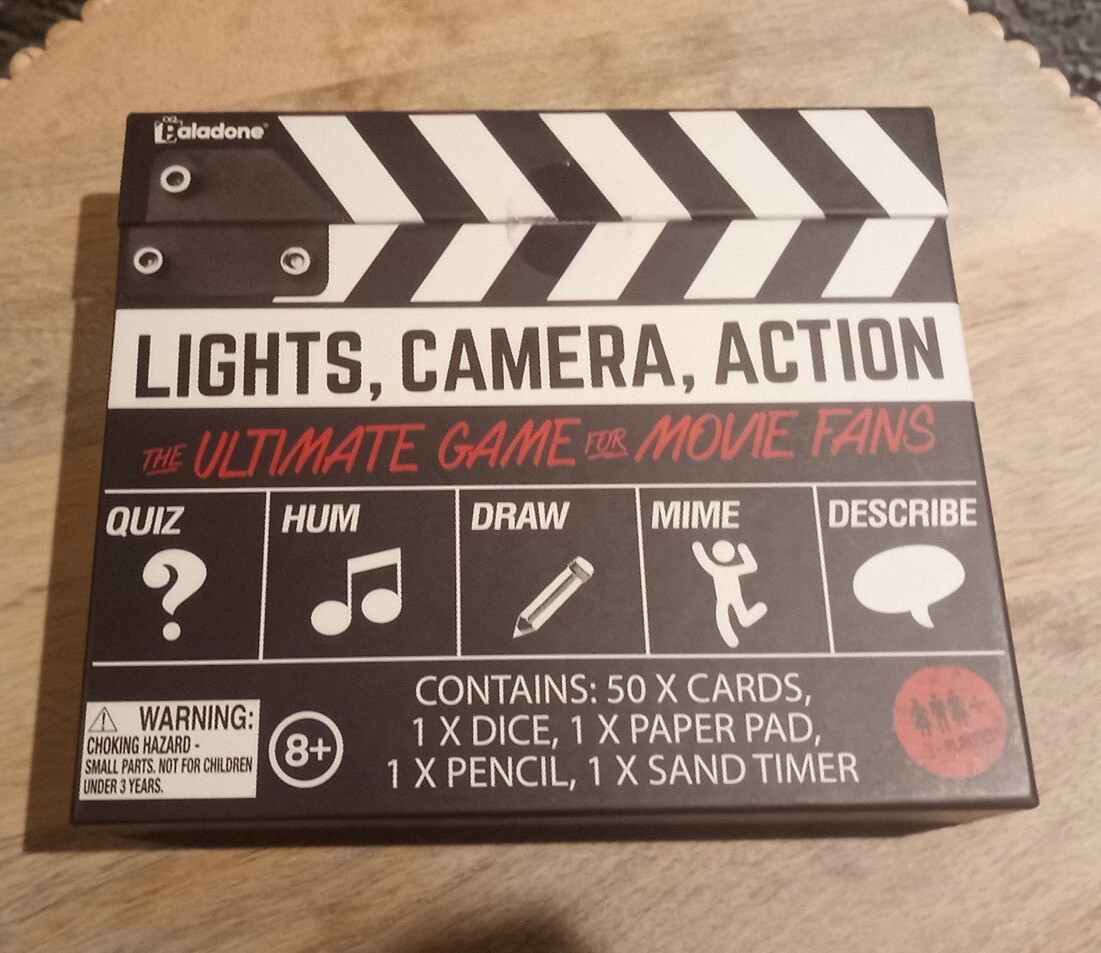 Lights Camera Action Board