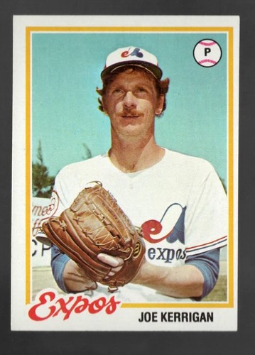 1978 Topps Joe Kerrigan Montreal Expos #549 Near Mint or Better | eBay