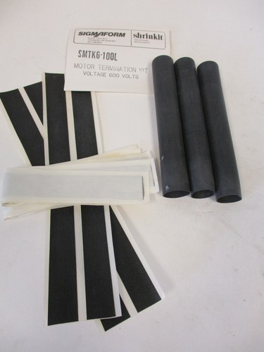 SIGMAFORM SMTK6-100L MOTOR TERMINATION KIT 600VOLT HEAT SHRINK SPLICING ...