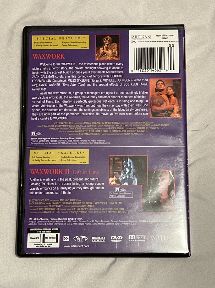 Zach Galligan Waxwork