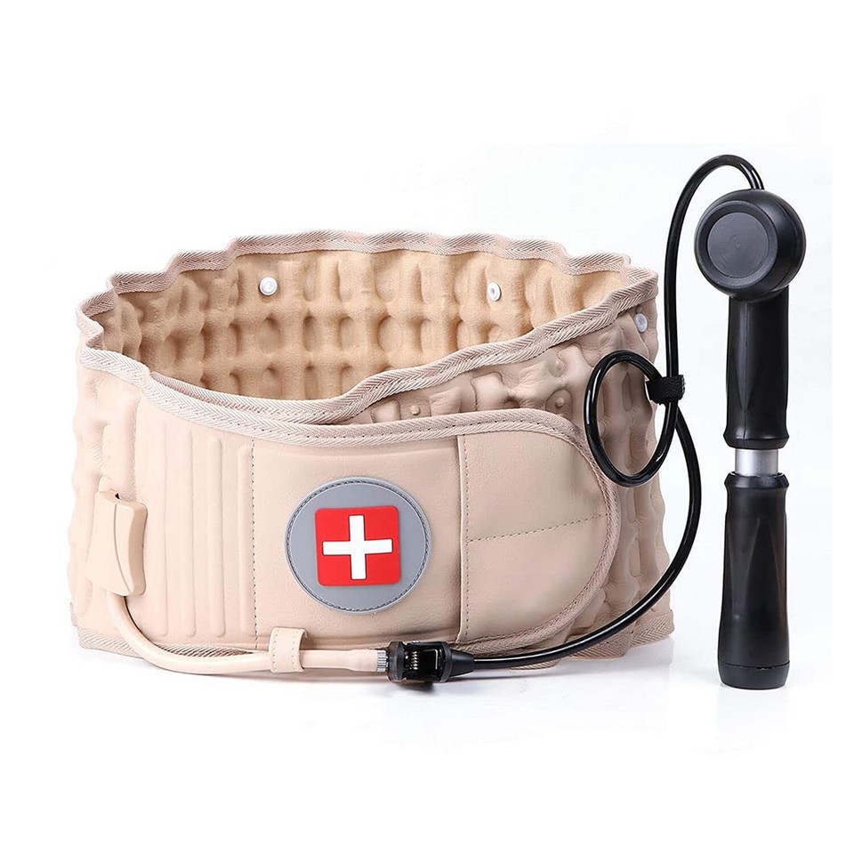 Lumbar Traction Belt Decompression Belt Back Brace Lumbar Support ...