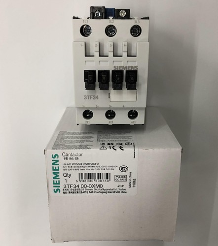 SIEMENS 3TF34 AC contactor 3TF3400-0X 24V 48V 110V 220V 380V | eBay