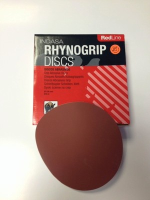 Indasa 620-1200 DynoGrip Redline P1200 Grit DA Paper 6" Disc - 50 Per ...