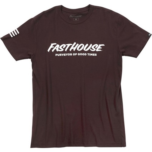 Fasthouse Logo Tee, Oxblood | eBay