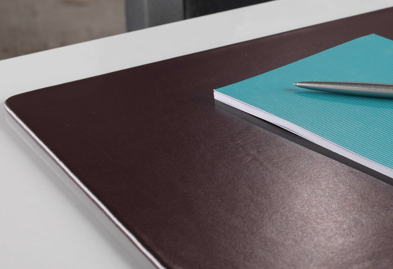 LEATHER CONFERENCE TABLE PAD BOARDROOM EXECUTIVE DESK OFFICE MAT 44 x ...