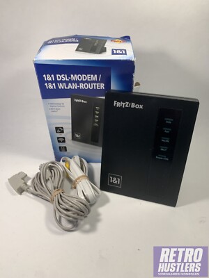 1&1 DSL-Modem / WLAN Router FRITZ!Box 7412 300 MBit/s - ohne Stromkabel ...