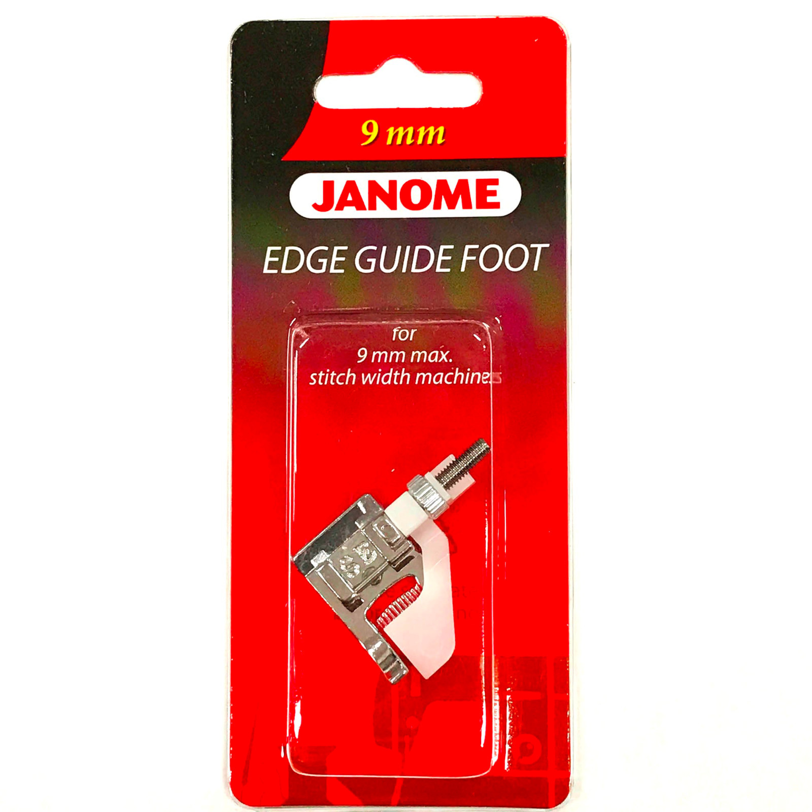 Genuine Janome Edge Guide Foot for 9mm Machines Part# 202100003 for ...