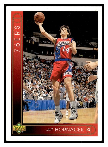 1993-94 Upper Deck Jeff Hornacek #19 Philadelphia 76ers | eBay