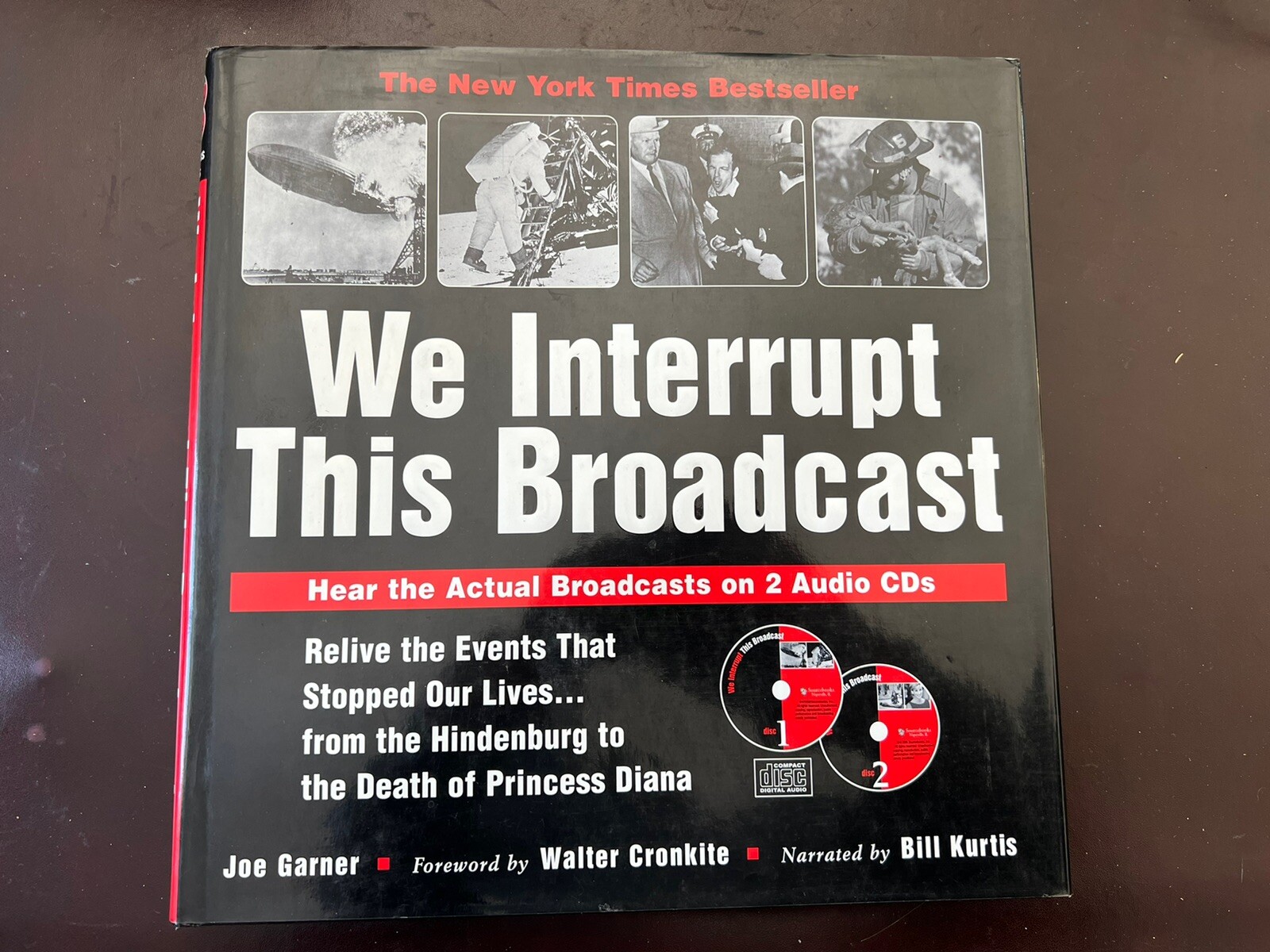 WE INTERRUPT THIS BROADCAST RELIVE THE EVENTS WALTER CRONKITE JIM GARNER *k 9781570713286| eBay