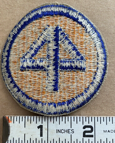 Original WW2 Vintage 44th INFANTRY DIVISION US ARMY PATCH Cut Edge ...
