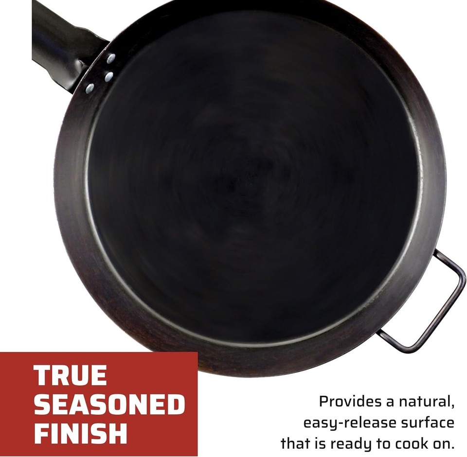 Camp Chef Lumberjack Skillet 20" Black | eBay