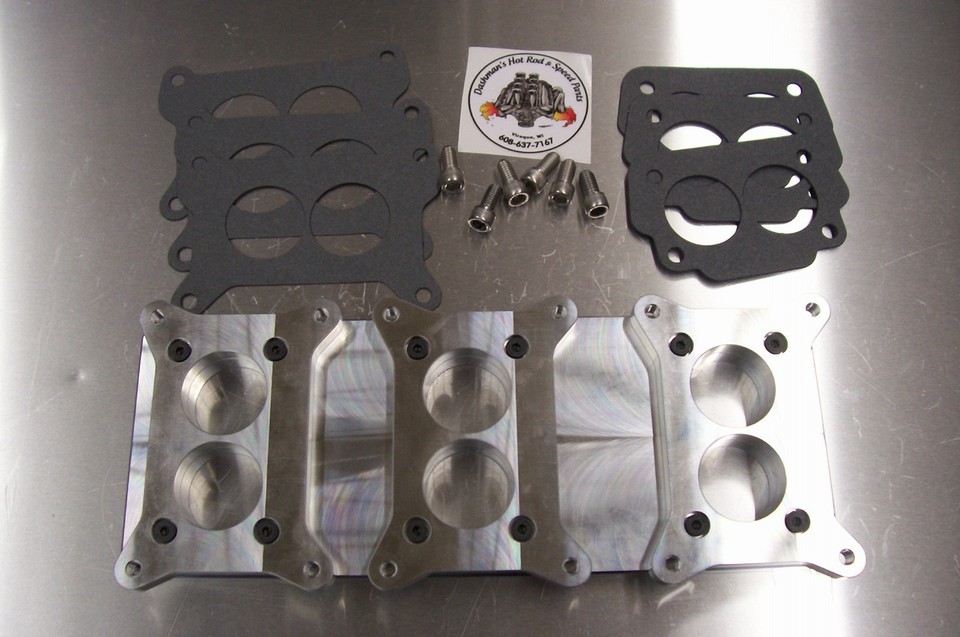 671 6-71 Blower Supercharger Adapter Six Pack Tri Power Holley Mopar ...