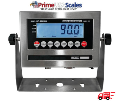 Prime OP-900 LCD NTEP Legal for Trade Stainless Steel Indicator | eBay