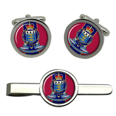 Royal Australian Army Ordnance Corps (RAAOC) Cufflinks and Tie Clip Set ...