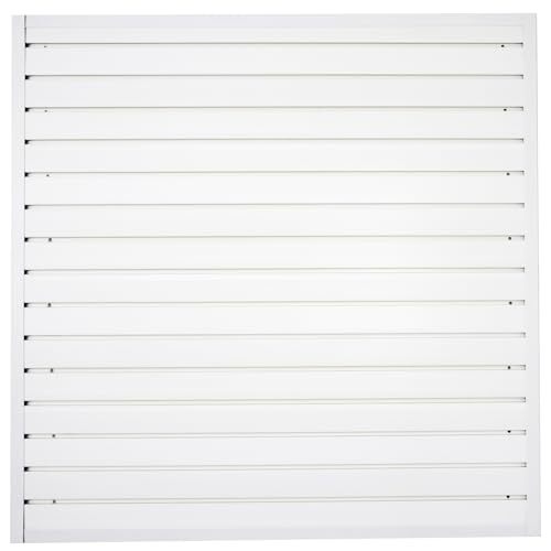 Slatwall Panel Garage Wall Organizer Heavy Duty Wall Mounted, PVC ...