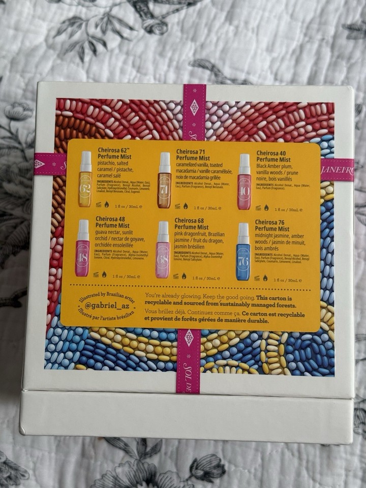 Sol de Janeiro Mist and Mingle Cheirosa Mini Fragrance Gift Set BRAND ...