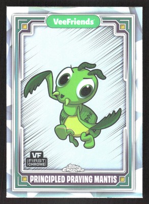 2025 Topps Chrome VeeFriends Principled Praying Mantis Refractor | eBay