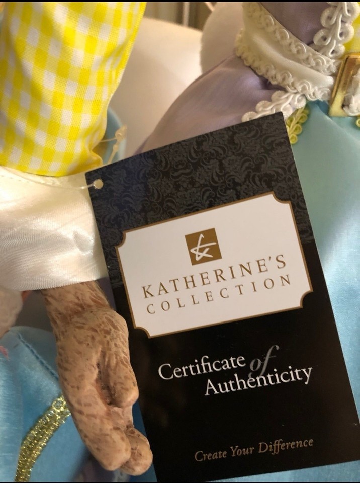 Katherines Collection Jeweled Victorian Girl Easter Bunny 35” NEW | eBay