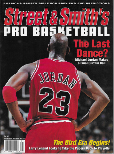 Street & Smith's Pro Basketball 1997 Michael Jordan Chicago Bulls "Last ...