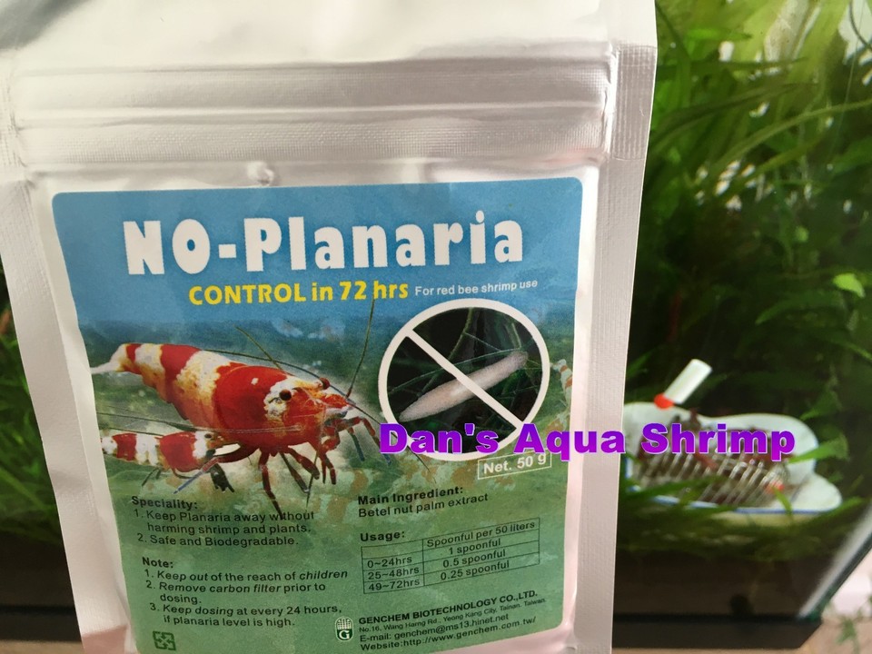 Genchem No Planaria Shrimp Safe Planaria Hydra Killer Dosing ...