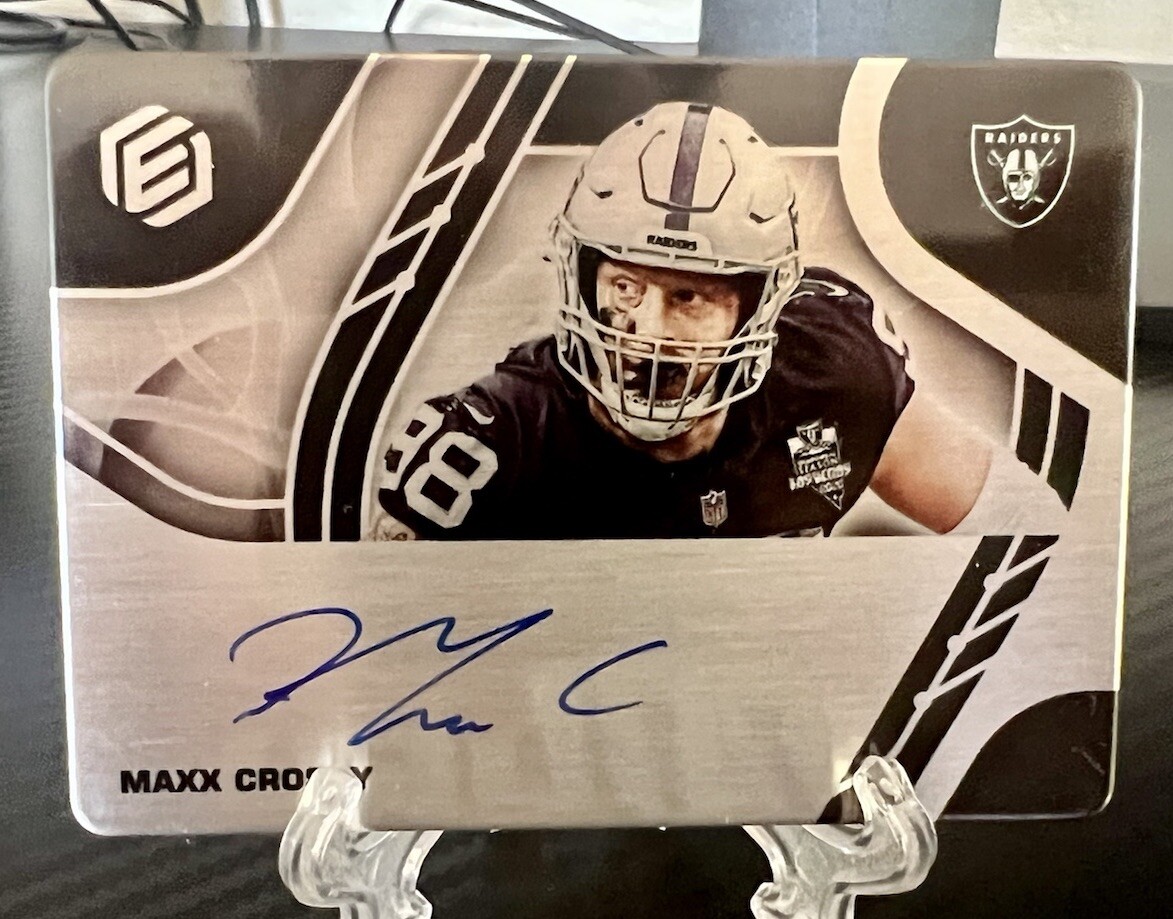 2021 Panini Elements Steel Signatures /199 Maxx Crosby #SS-MCR Auto | eBay