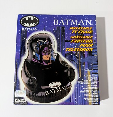 Rare Playtime Batman Inflatable TV Chair 1992 | eBay