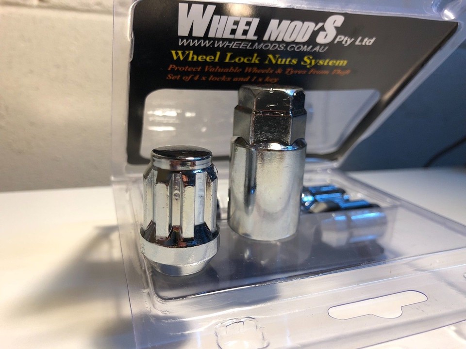 Anti Theft ISUZU D-MAX Tapered CHROME Wheel LOCK Nuts 12x1.5 | eBay