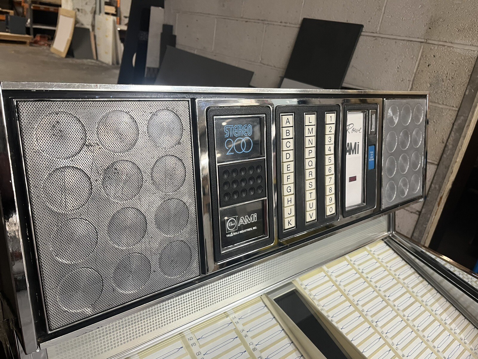 ROWE AMI R74 200 SELECTION VINYL JUKEBOX STEREO FULLY SERVICED IN HULL ...