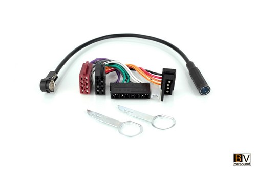 Radio Adapterkabel Set DIN = ISO 10487 Mercedes-Benz W123 W124 W201 ...
