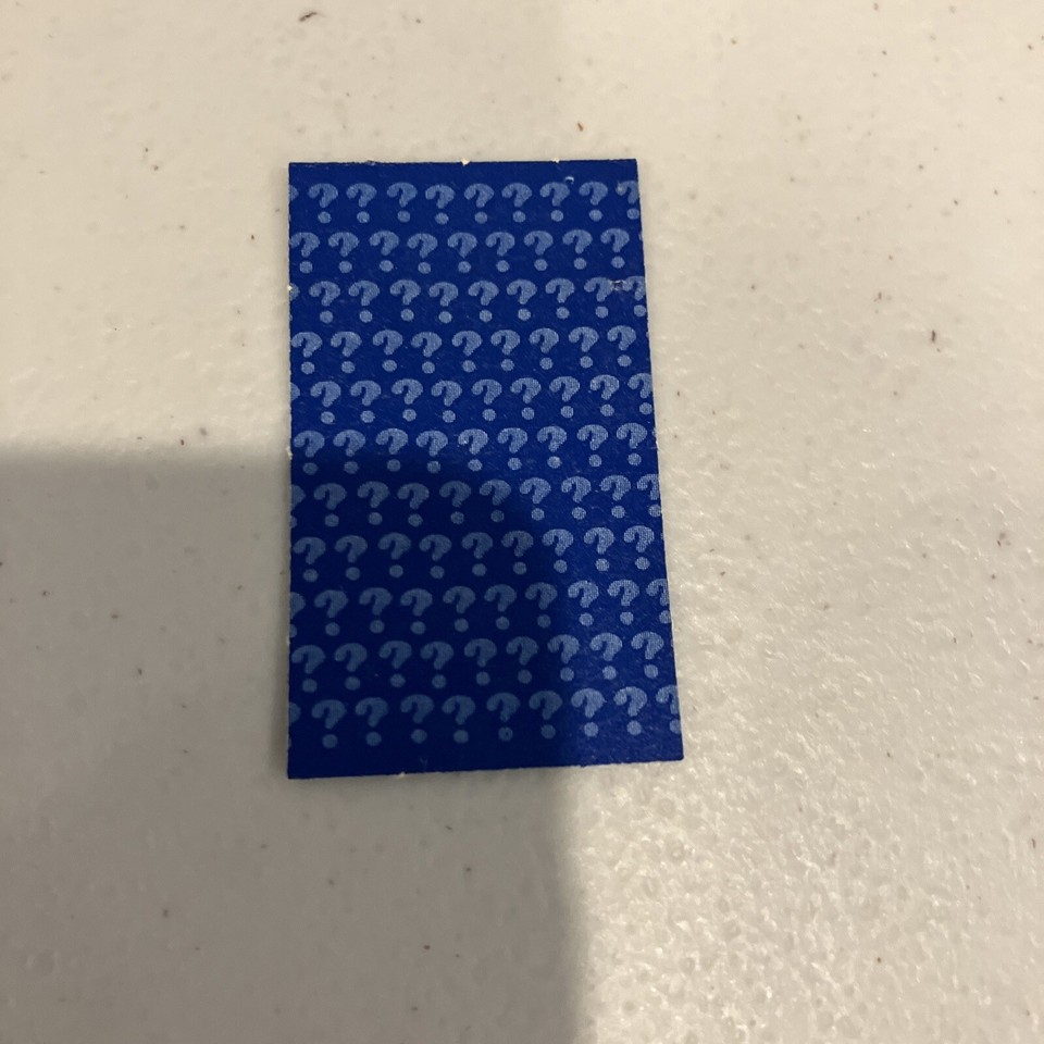 Blue Replacement Face Card for Guess Who 1987 Version Game Frans | eBay