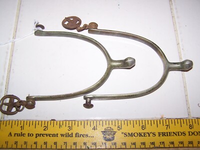 Pair Of Never Rust Vintage English Riding Spurs - Made In England | eBay