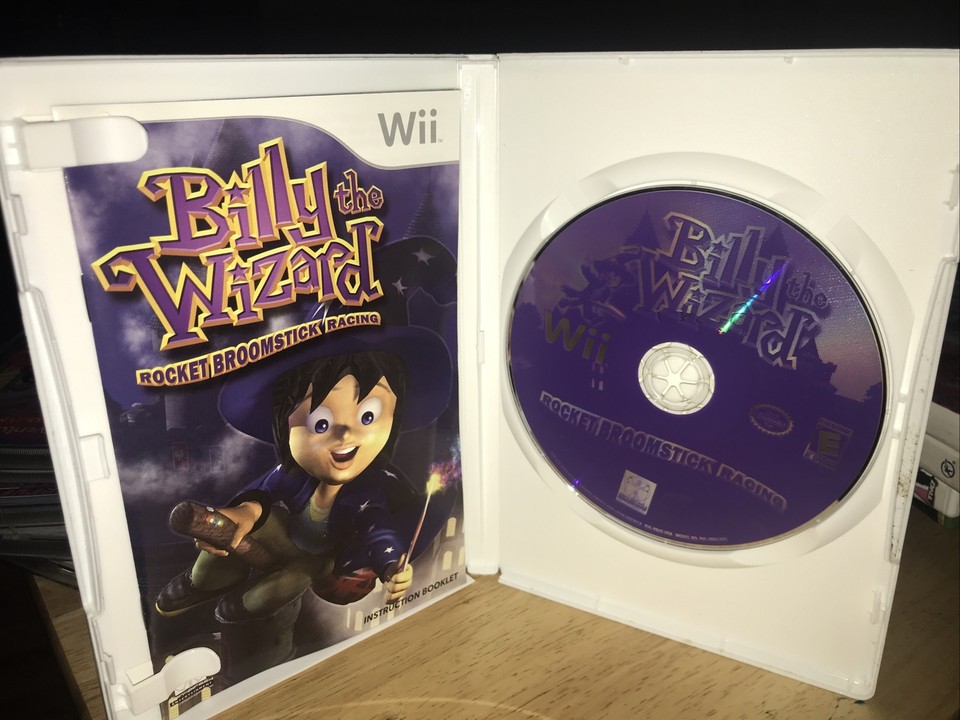 Billy the Wizard: Rocket Broomstick Racing (Nintendo Wii, 2007 ...