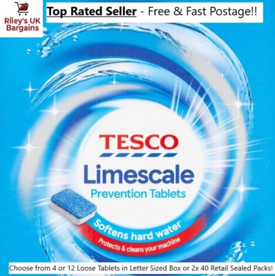 Washing Machine Limescale Prevention Tablets Tesco Softens Hard Water ...