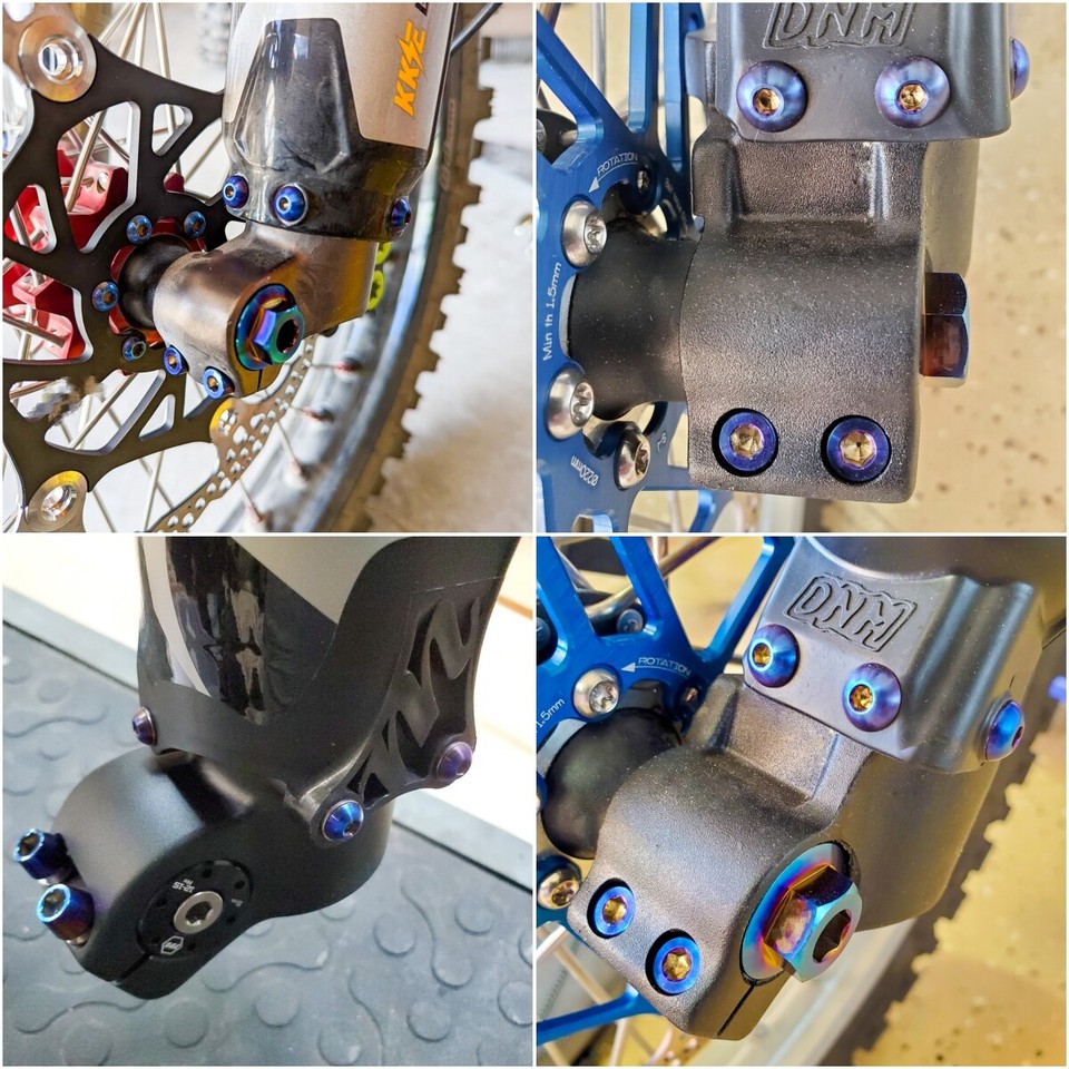 Titanium Complete Screws Bolts Kit for SUR-RON Light Bee X LBX for ...