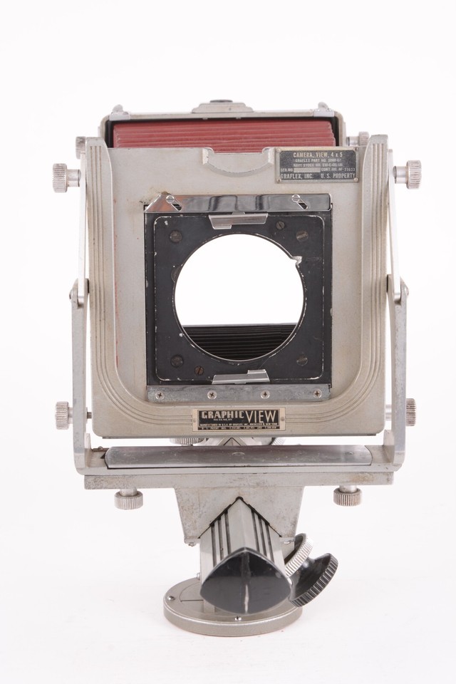 Graflex Graphic View 4x5" Film Monorail Camera #Z-RC75296 | eBay