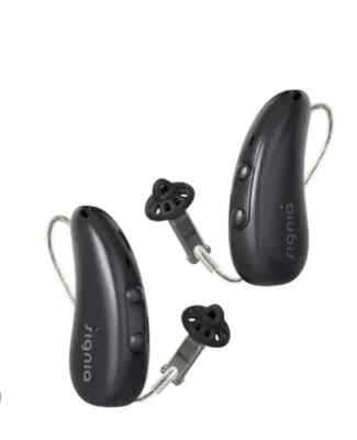 USA Signia Pure Charge&Go 3IX +BI/CROS NEW MODEL Hearing Aids+Charger ...