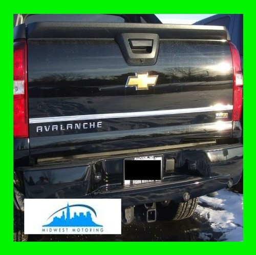 2007-2013 CHEVY CHEVROLET AVALANCHE CHROME TRUNK TAILGATE TRIM MOLDING ...