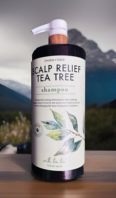 PHARM to TABLE - SCALP RELIEF TEA TREE Botanical Mint Coconut Oil ...