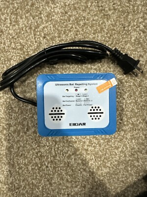 Bat Repellent. Ultrasonic Bat Repelling System EIIDAR. New. Bat ...