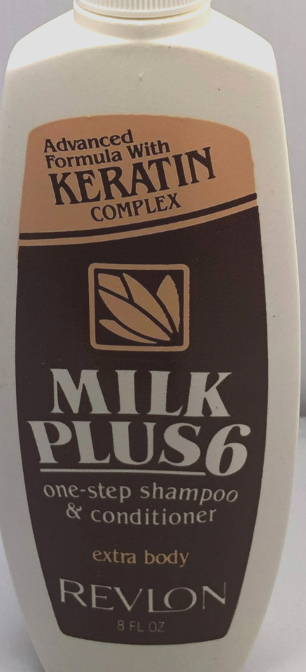 MILK PLUS 6 One Step Shampoo & Conditioner Extra Body by Revlon **RARE ...