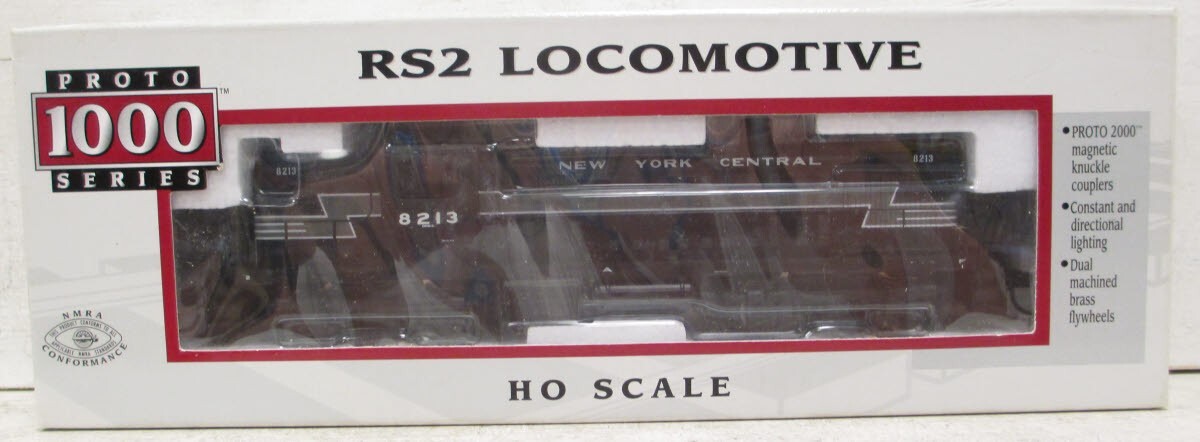 Proto 1000 30713 HO Scale New York Central RS2 Diesel Locomotive #8213 ...