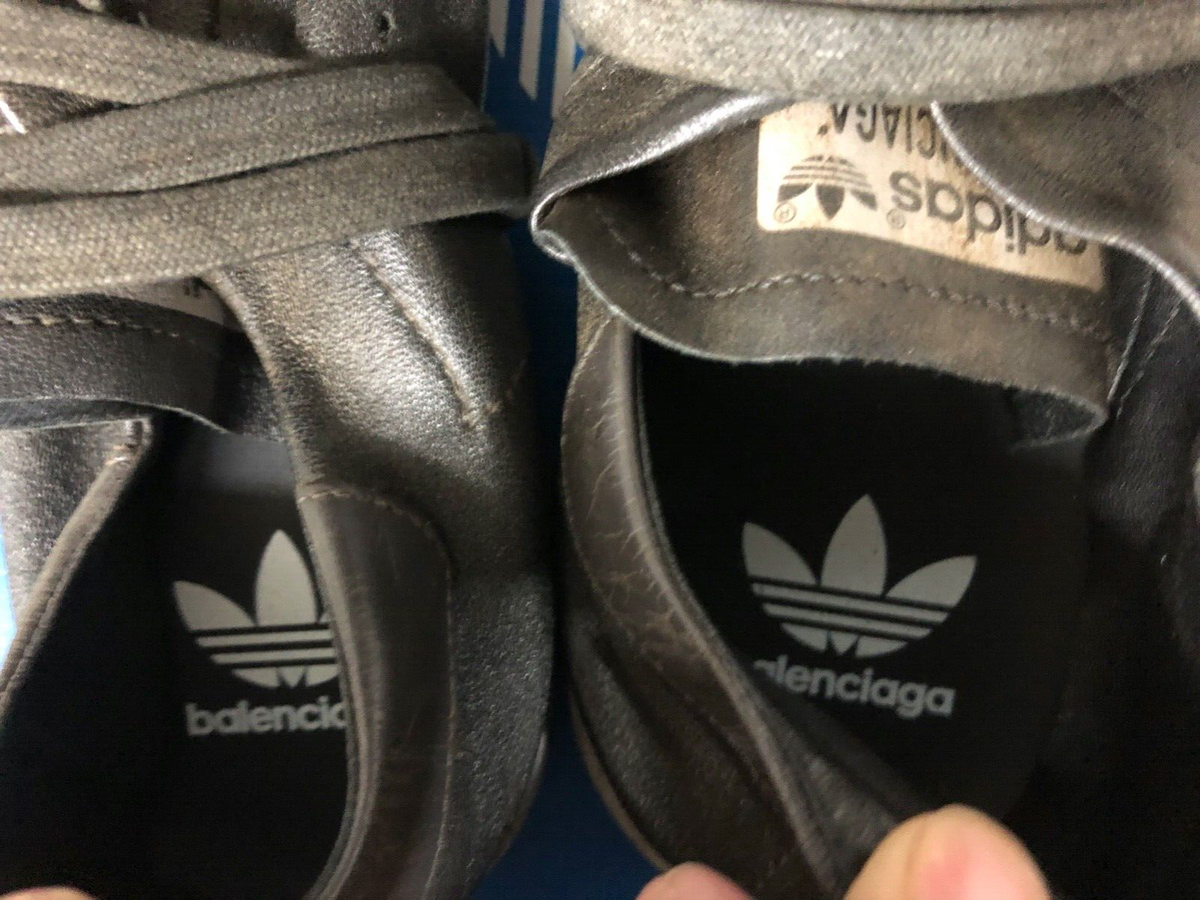 Balenciaga x Adidas Stan Smith Worn Out Black White 11 EU44 Balenciaga x Adidas Stan Smith Worn Out Black White 11 EU44