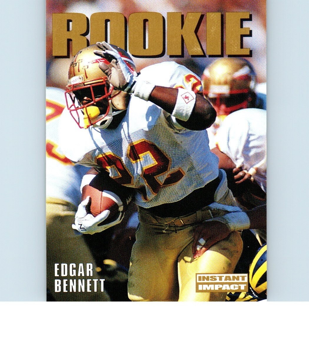 Edgar Bennett 350 Packers 1992 Skybox Football Trading Card | eBay