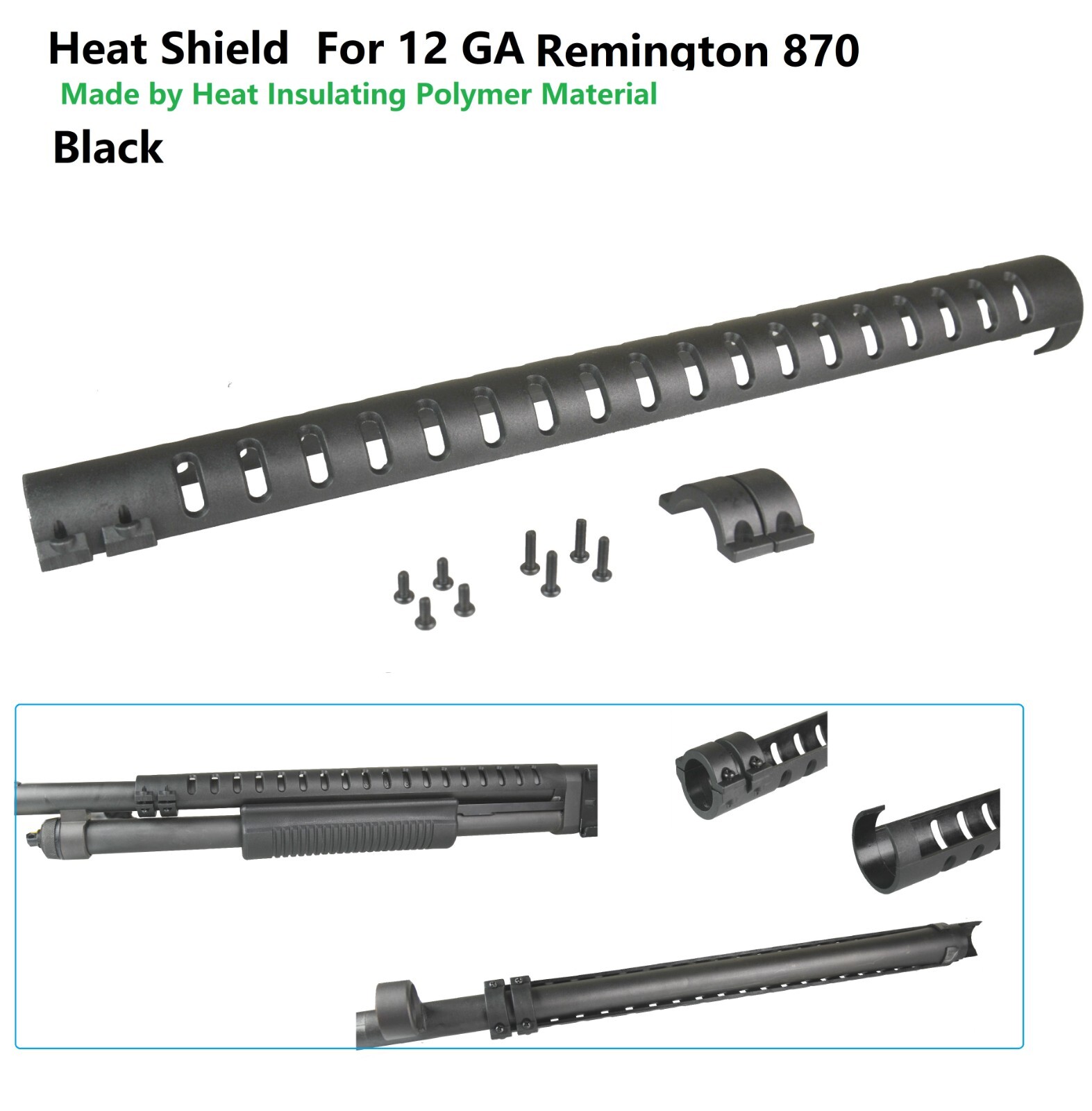 Heat Shield For 12 GA Reminton 870 Made of H Strength Insulating ...
