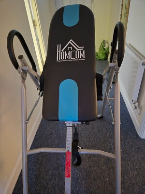 Homcom Foldable Therapy Gravity Inversion Table AB Exercise Bench - A91 ...