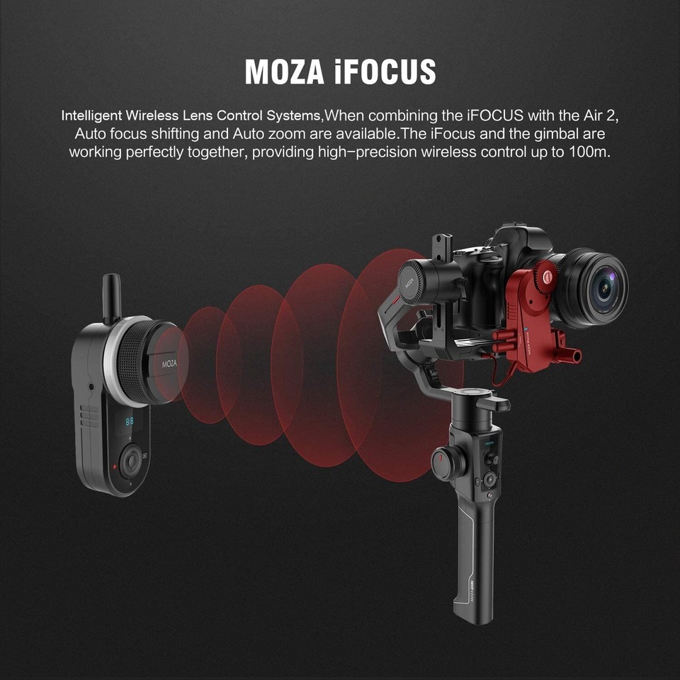 MOZA Air 2 Professional Camera Stabilisation System Gimbal with iFocus ...